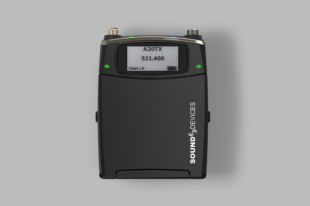 Sound Devices Announces A20-Nexus Go True-Diversity Wireless Receiver and A20-TX Digital ...