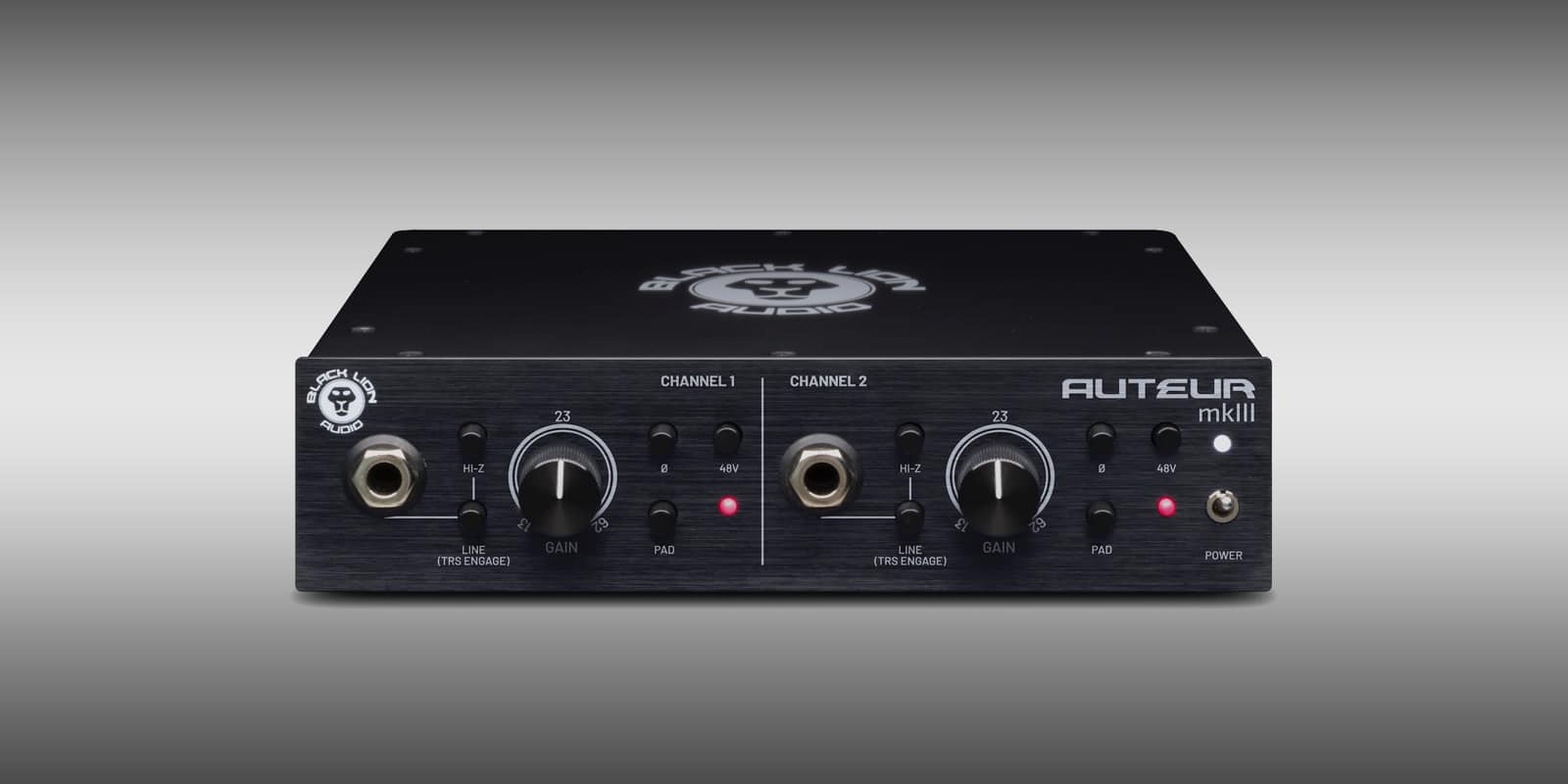 Black Lion Audio announces Auteur mkIII mic preamp