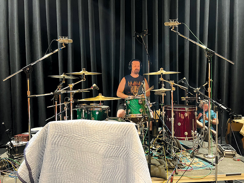 Recording Drums and More with Black Stone Cherry