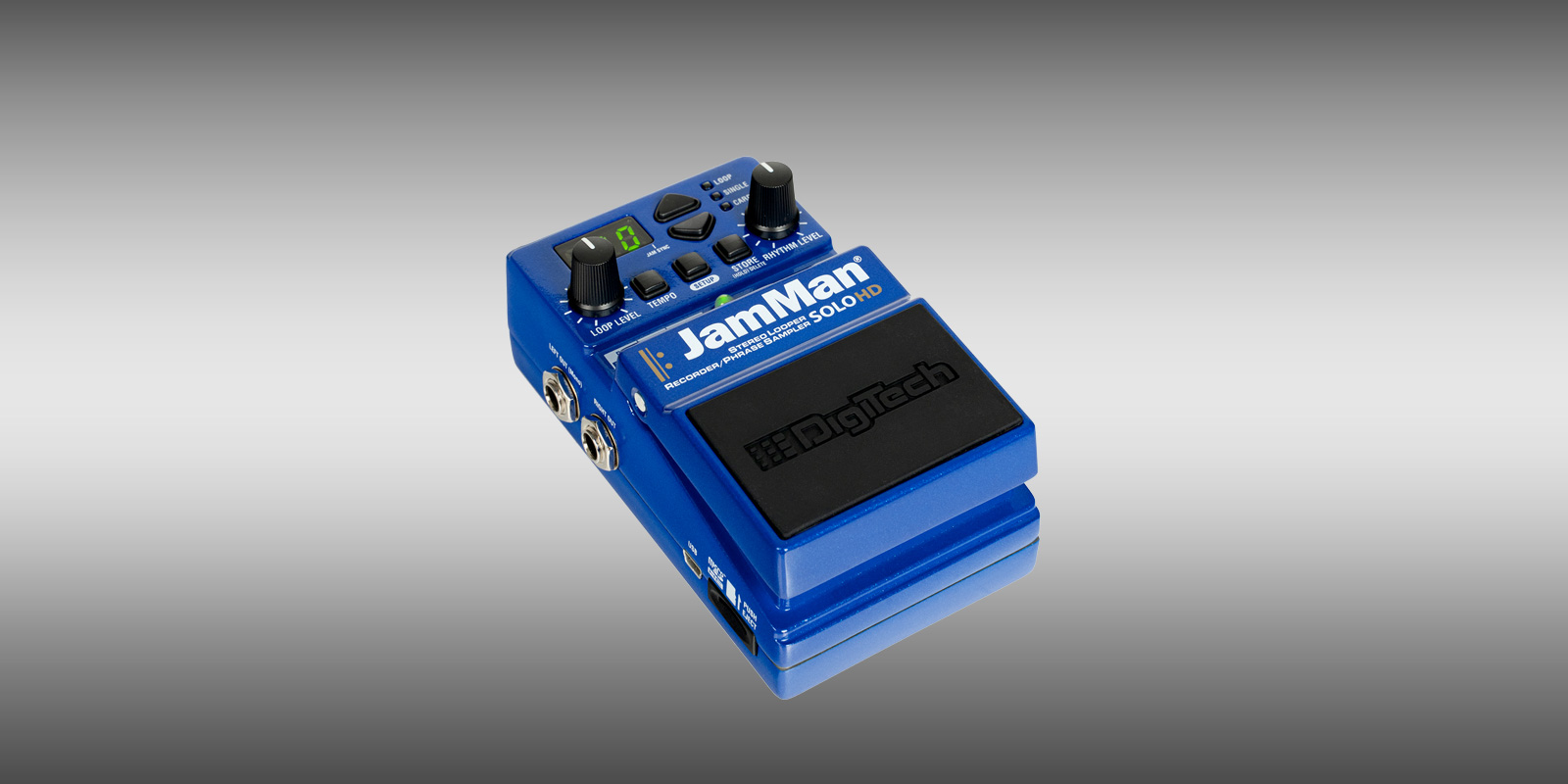Digitech®’s JamMan® Solo HD Elevates Phrase Looping Once More