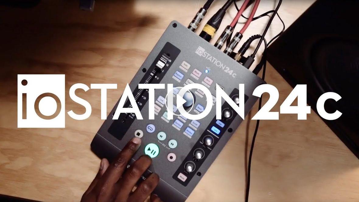 PreSonus ioStation 24c Combines Audio Recording and Production Control