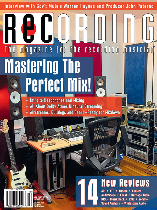 Recording Magazine: The Magazine For the Recording Musician
