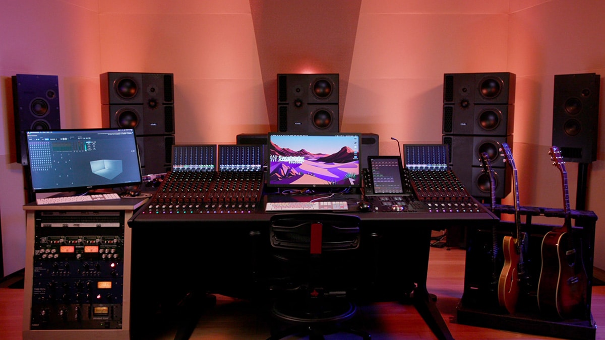 Sweetwater Studios Unveils Dolby Atmos-certified Studio B Mix Room