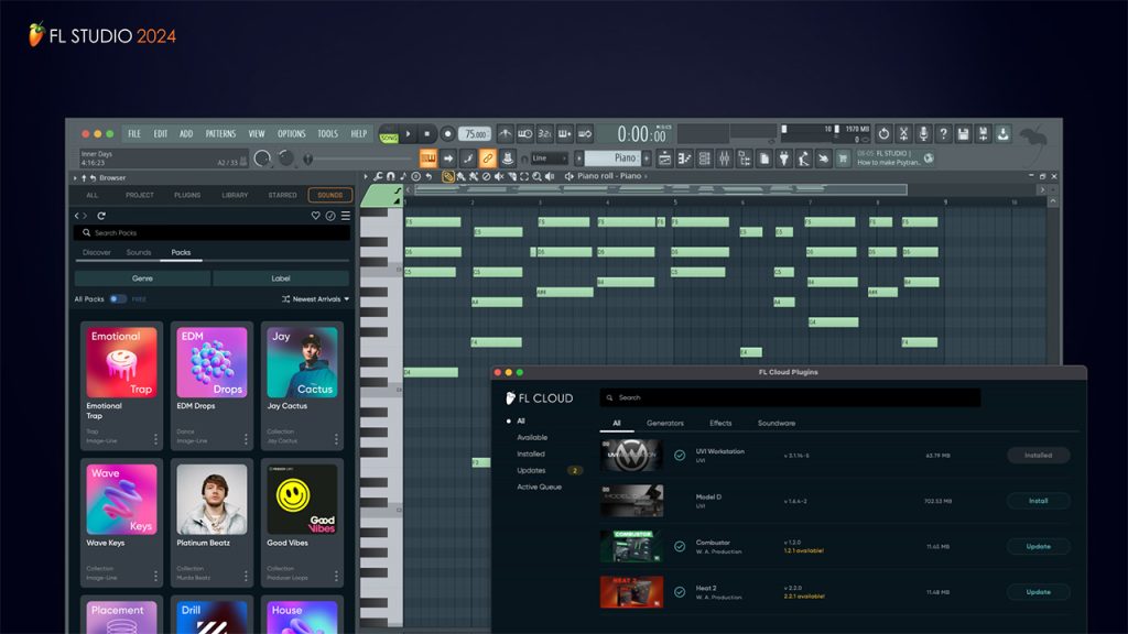 FL Studio 2024 introduces plugins to FL Cloud