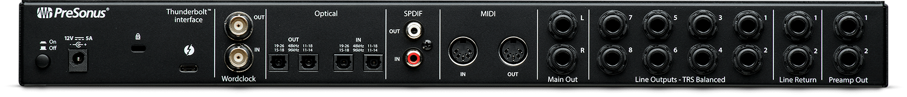 PreSonus Expands Thunderbolt Interface Line with Quantum 2626