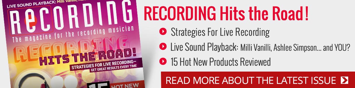 Recording Magazine: The Magazine For the Recording Musician
