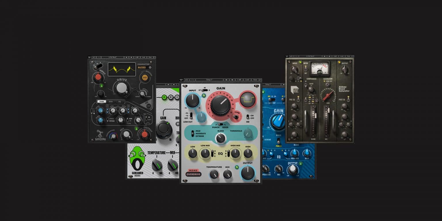 Waves Audio: Berzerk, Abbey Road Saturator, & MDMX Distortion Modules