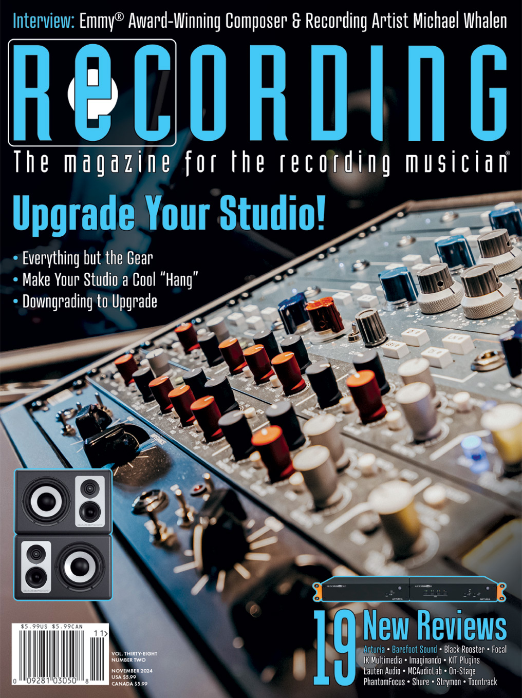 Recording Magazine October 2024: Mic Locker Issue